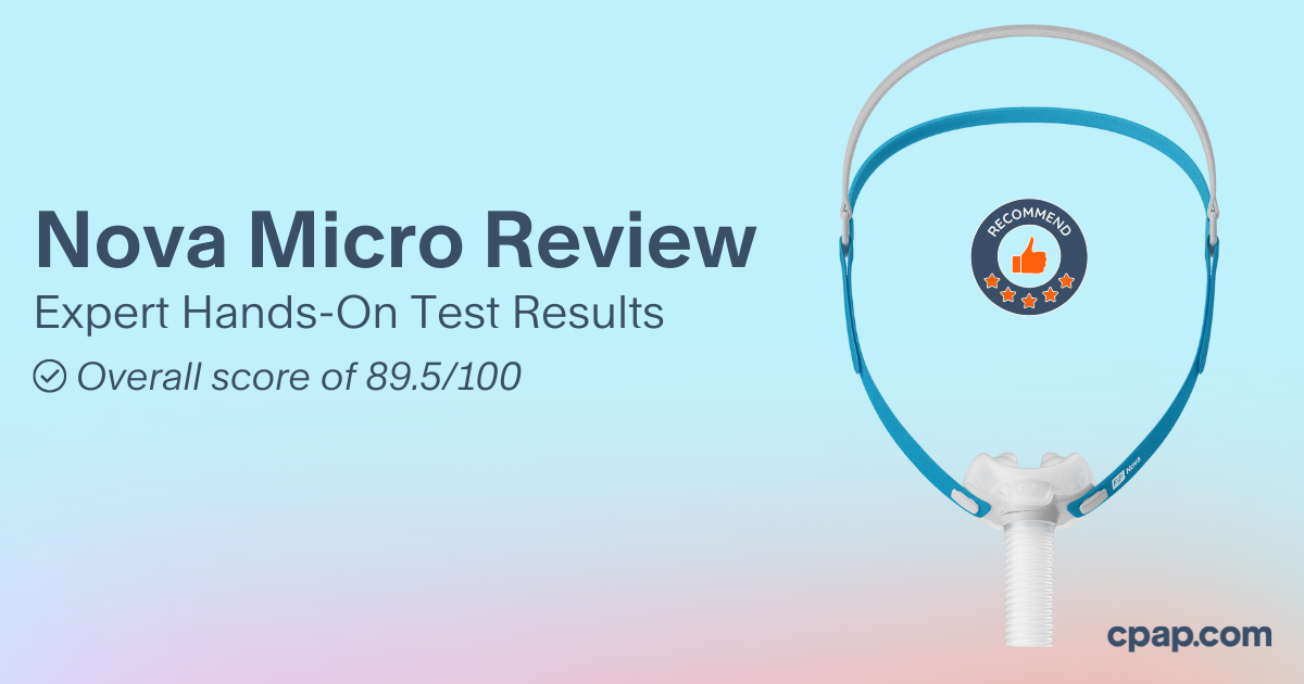 Fisher & Paykel Nova Micro Hands-on Expert Review 2025 – cpap.com