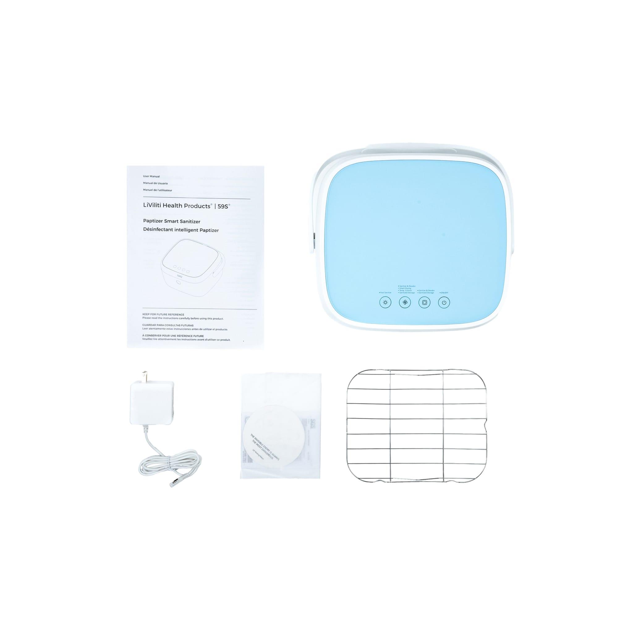 Liviliti Paptizer UVC LED Smart CPAP Sanitizer - cpap.com