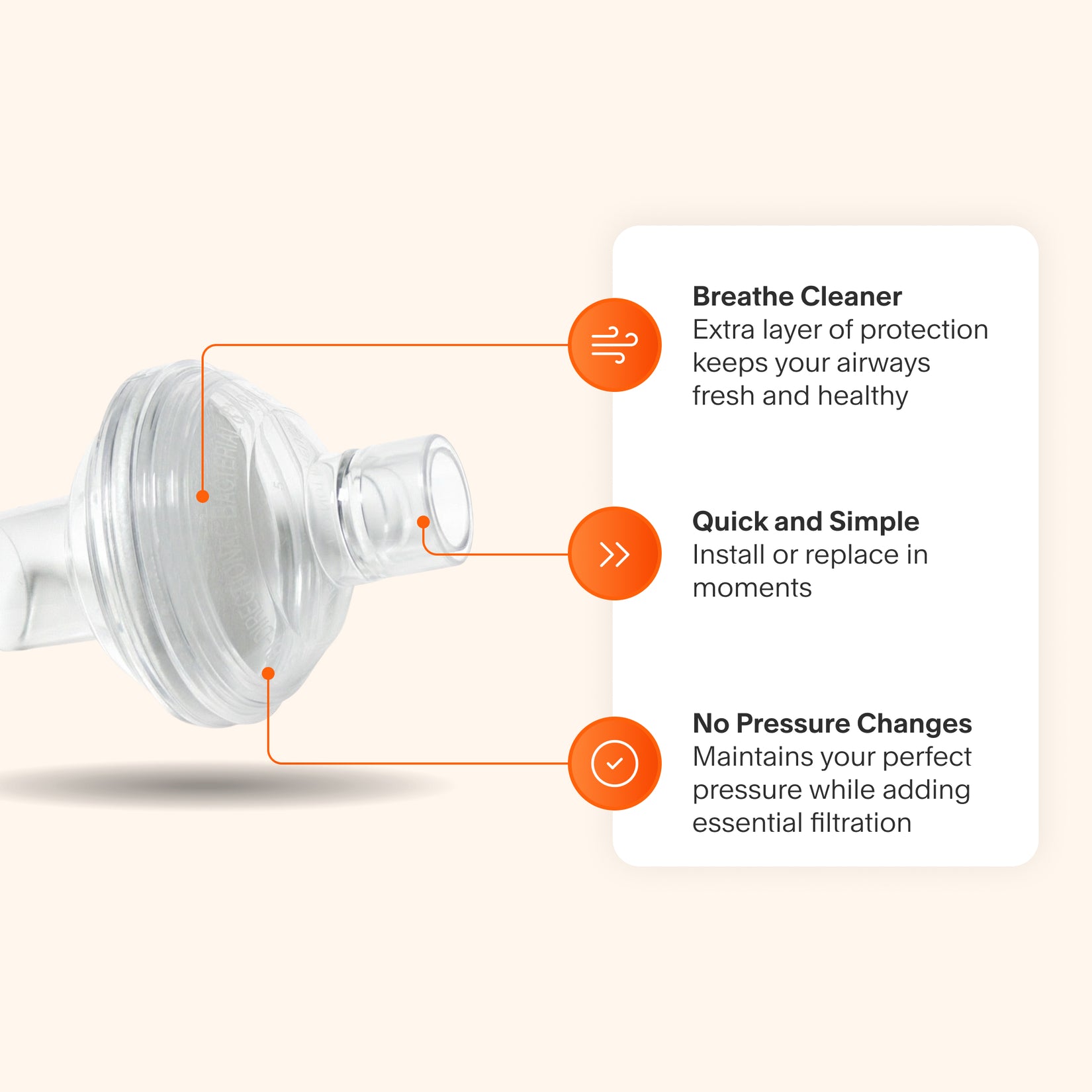 SUNSET Bacteria Filter Single – cpap.com