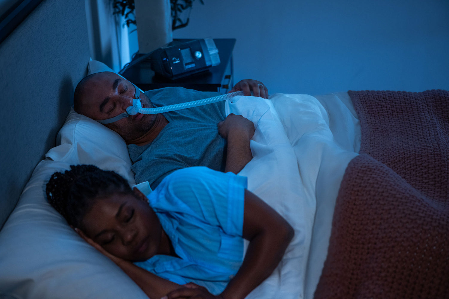 Airsense 10 AutoSet and ClimateLine Heated Tubing with AirFit P10 Nasa ...