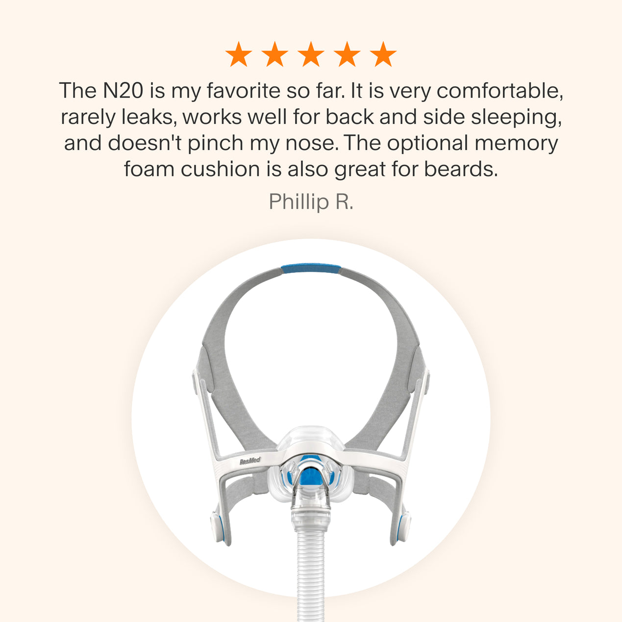 AirFit N20 Nasal Mask – cpap.com