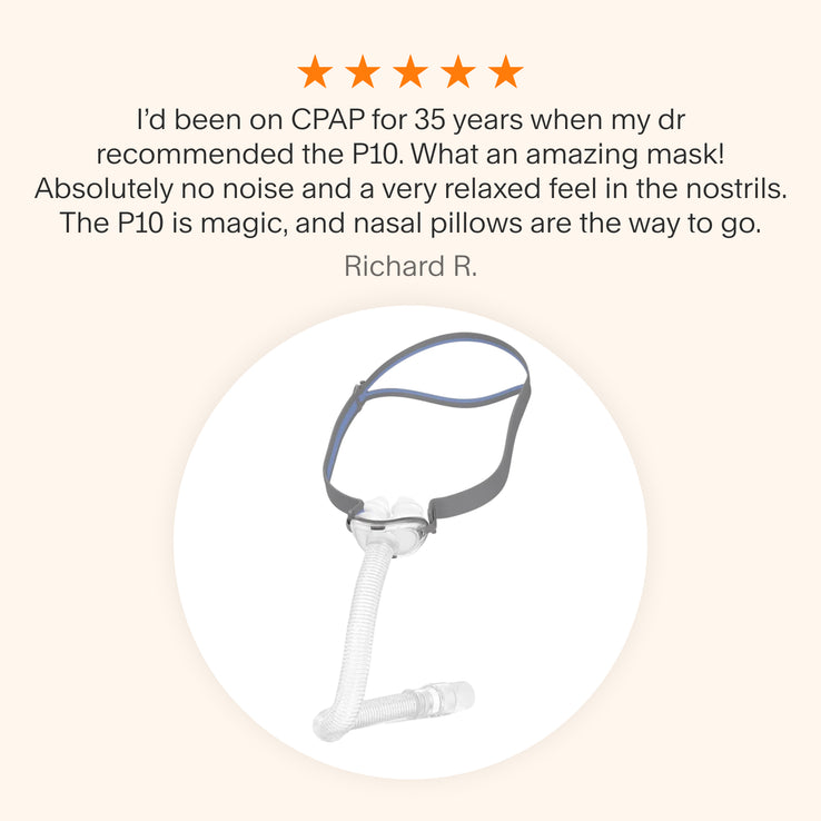 ResMed AirFit P10 Nasal Pillow CPAP Mask – cpap.com