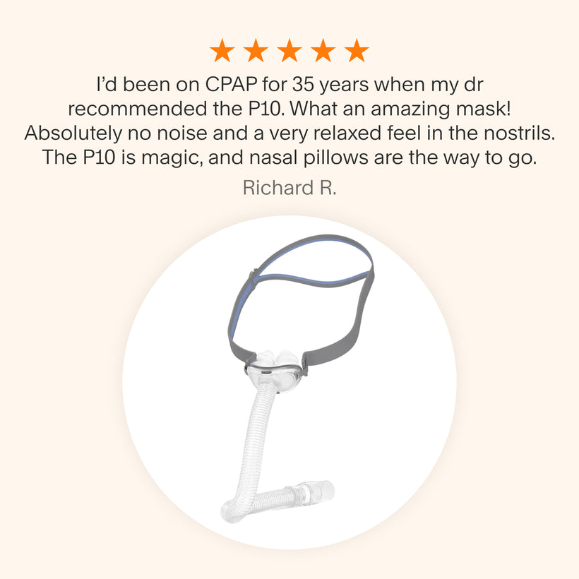 ResMed AirFit P10 Nasal Pillow CPAP Mask – cpap.com