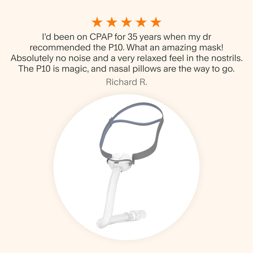 ResMed AirFit P10 Nasal Pillow CPAP Mask – cpap.com