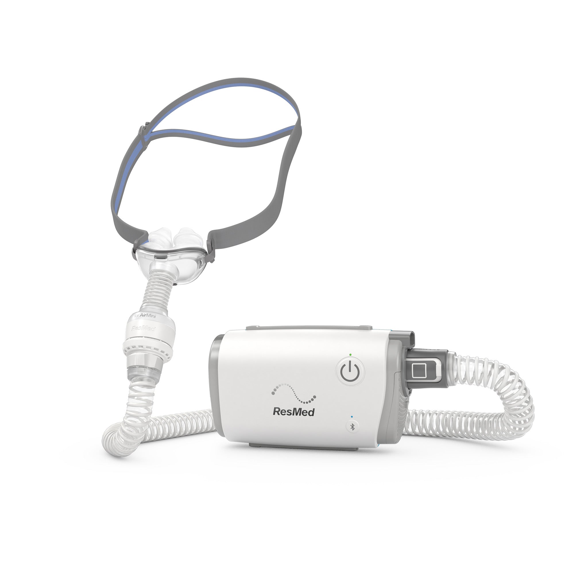 AirMini Travel CPAP Machine Bundle with AirFit P10 Nasal Pillow Mask B ...