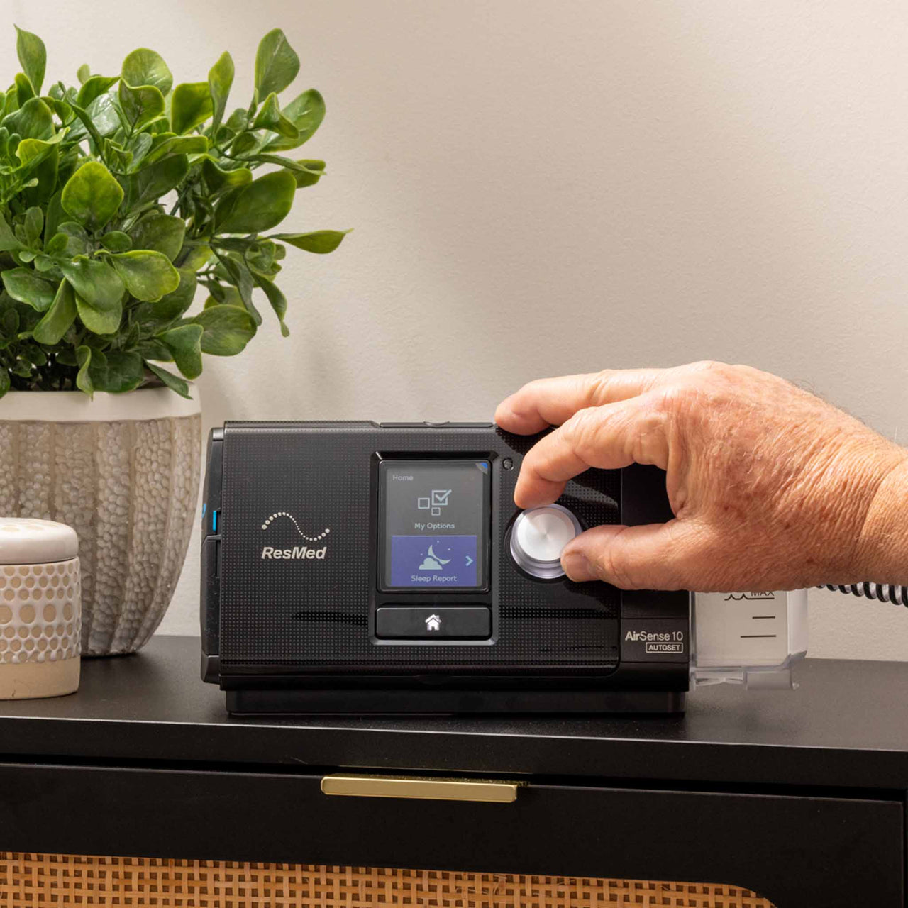 AirSense 10 AutoSet with AirFit P30i Nasal Pillow Mask Bundle - cpap.com