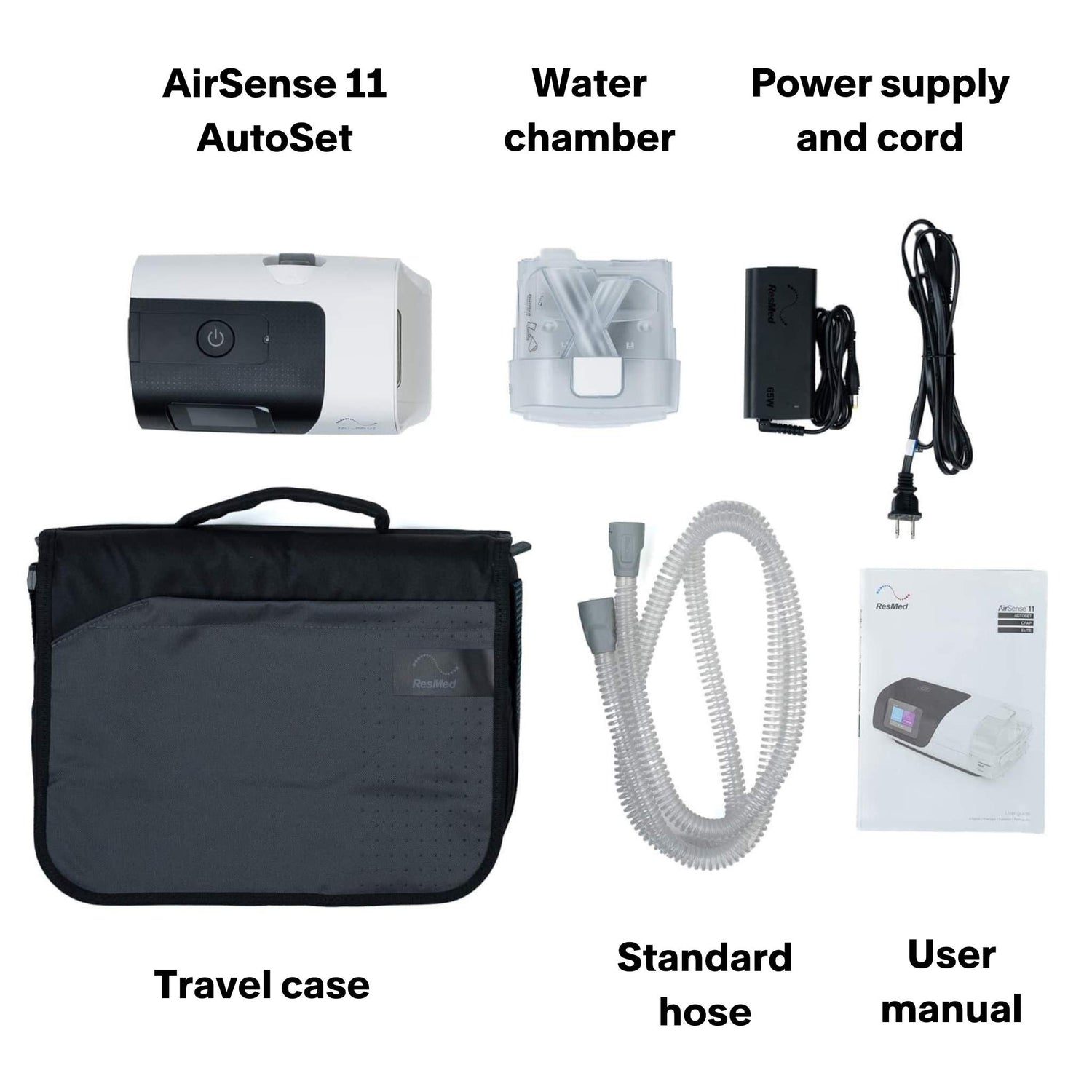 ResMed AirSense 11 AutoSet with AirFit P10 Nasal Pillow Mask Bundle ...