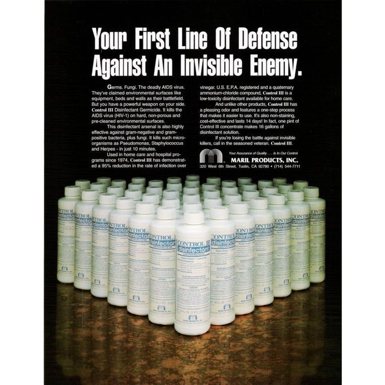 Control III Disinfectant CPAP Cleaning Solution - cpap.com