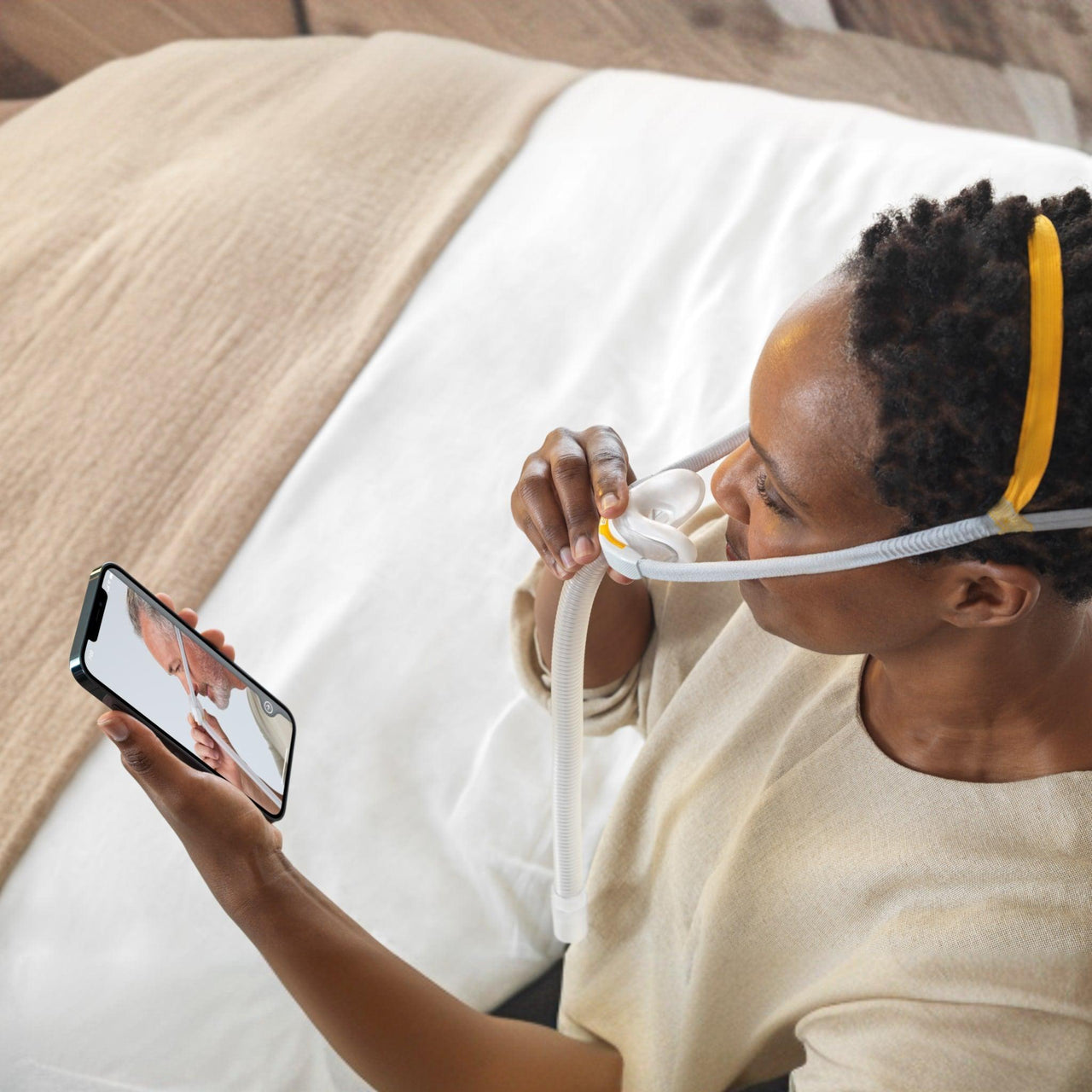 Fisher & Paykel Solo Nasal CPAP Mask - Fit Pack - cpap.com