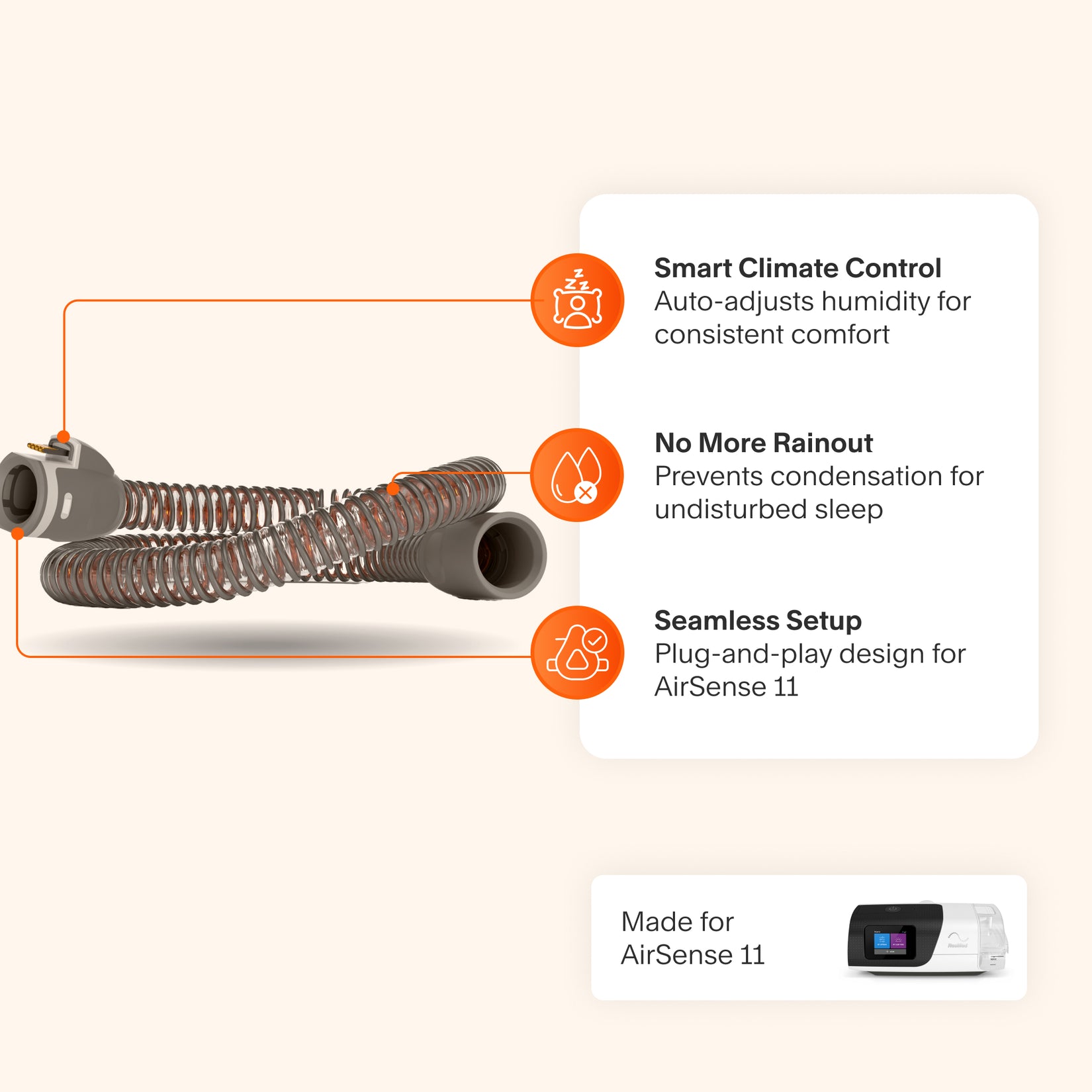 ClimateLineAir Heated Tubing – cpap.com
