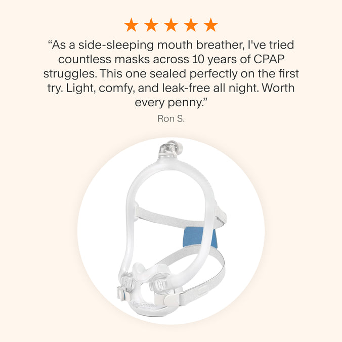 ResMed AirFit F30i Full Face CPAP Mask – cpap.com