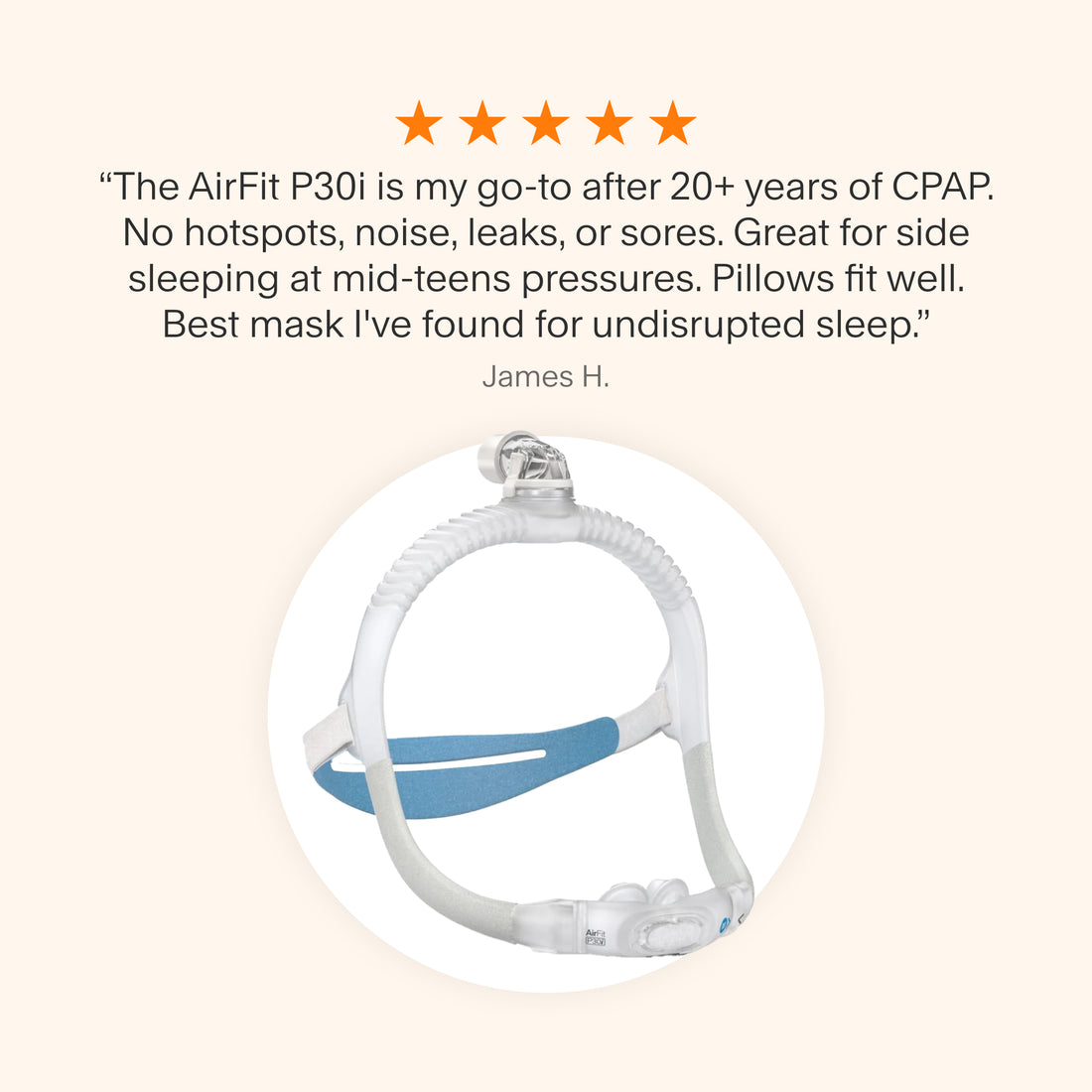 AirFit P30i Nasal Pillow CPAP Mask – cpap.com