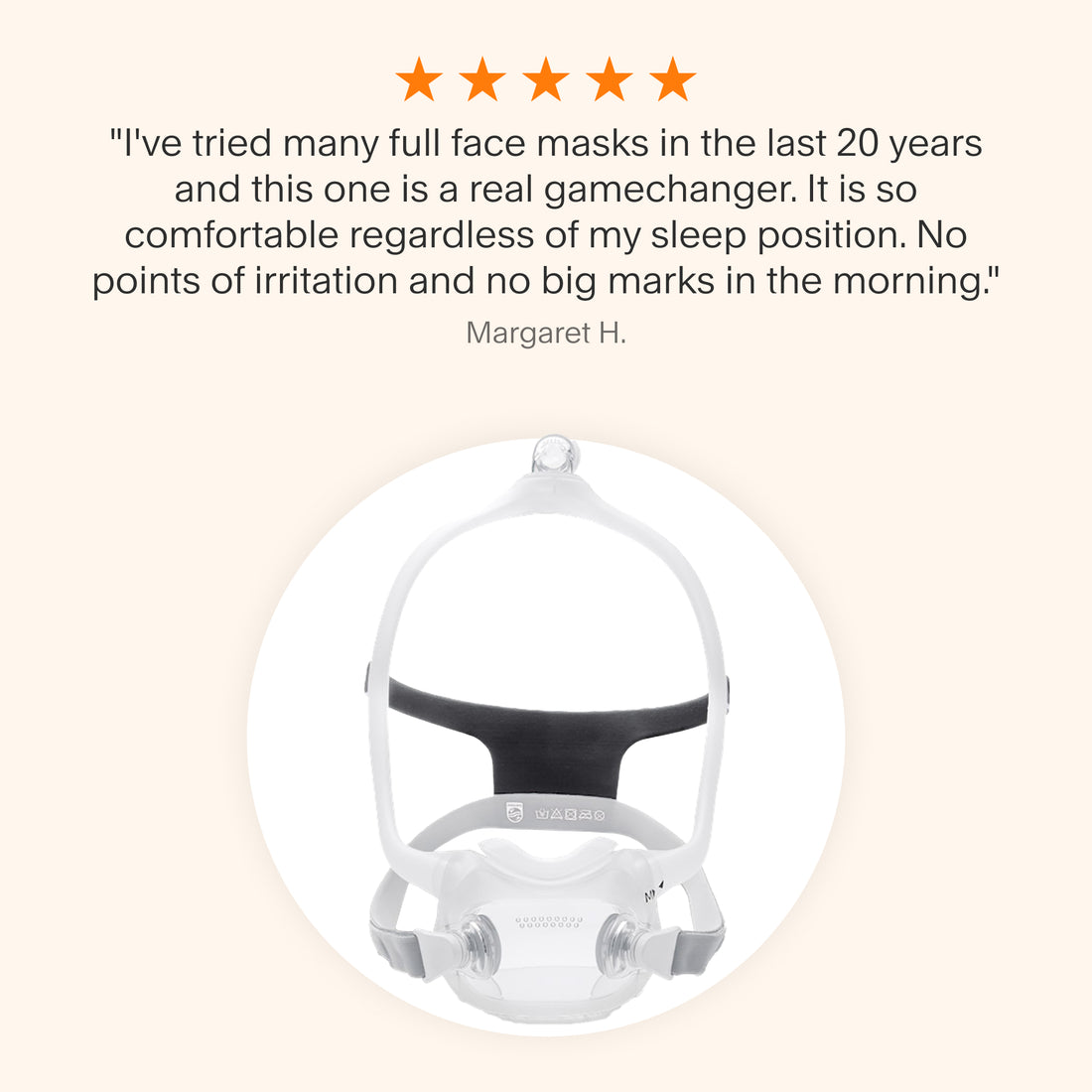 DreamWear Full Face CPAP Mask with Headgear – cpap.com