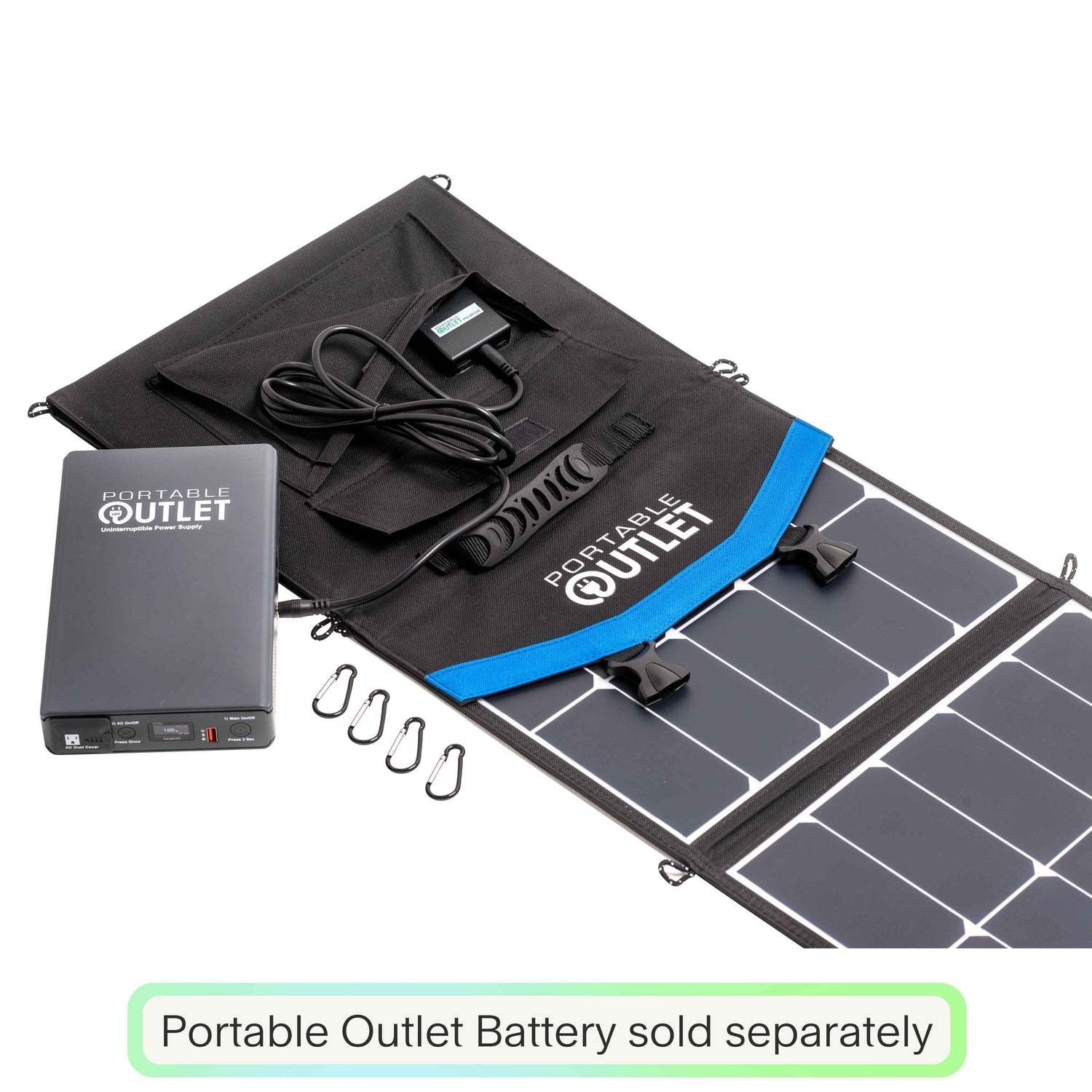 Portable Outlet 18V- 60W Solar Panel Charger - cpap.com