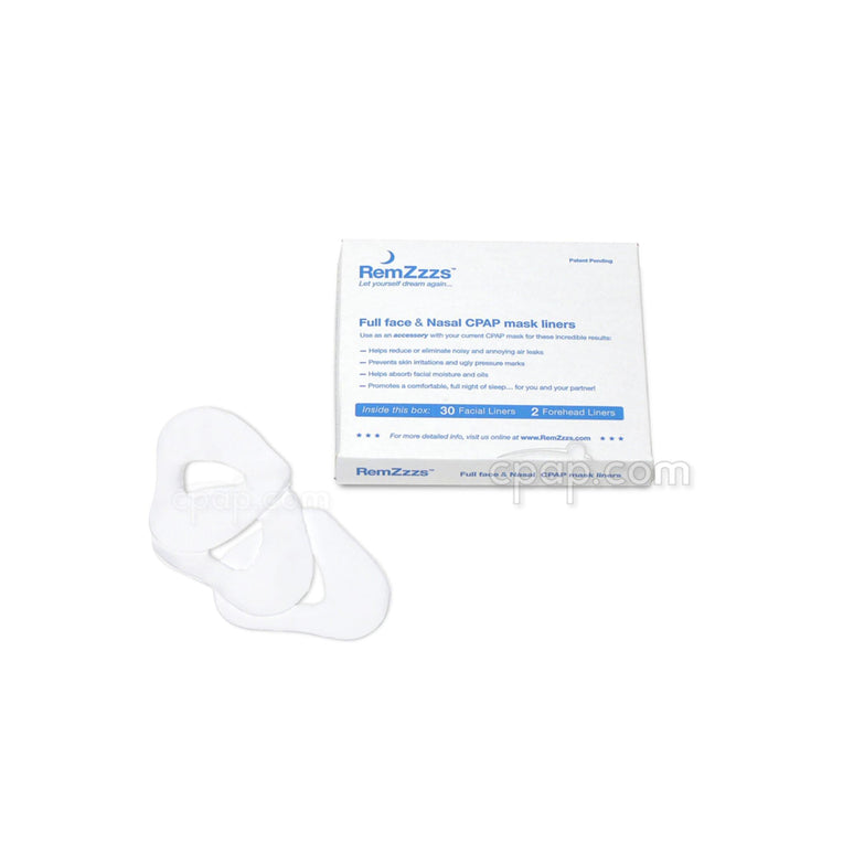 RemZzzs Full Face CPAP Mask Liners (30-day Supply)