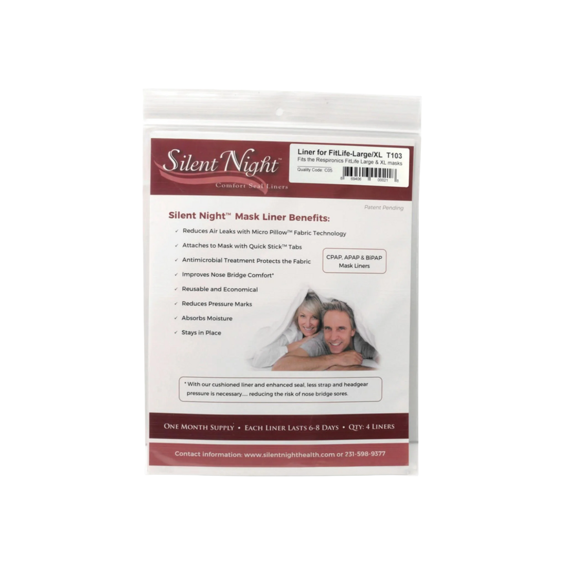 Silent Night Mask Liners – cpap.com