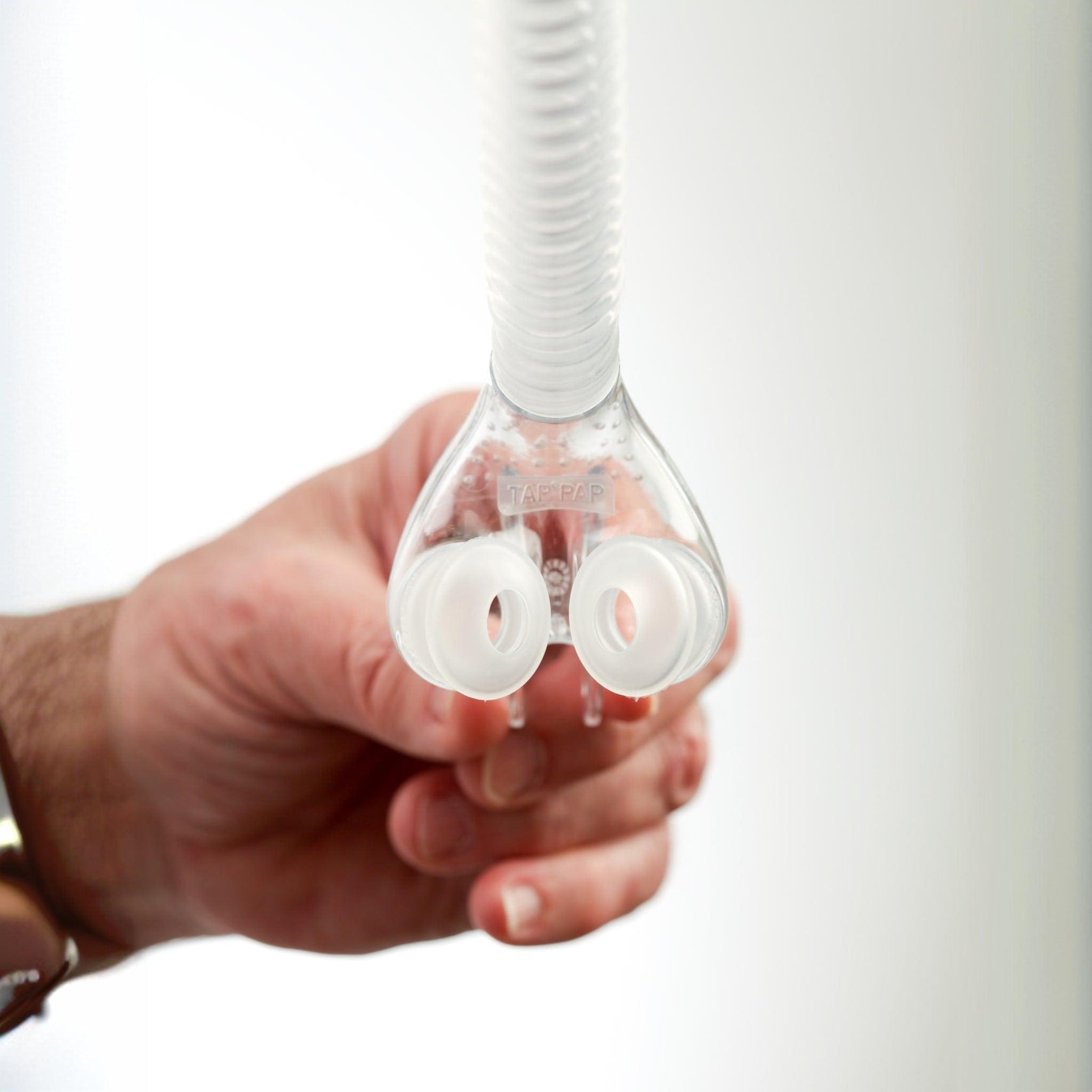 TAP PAP Nasal Pillow CPAP Mask with Improved Stability TAP PAP Mouthpiece