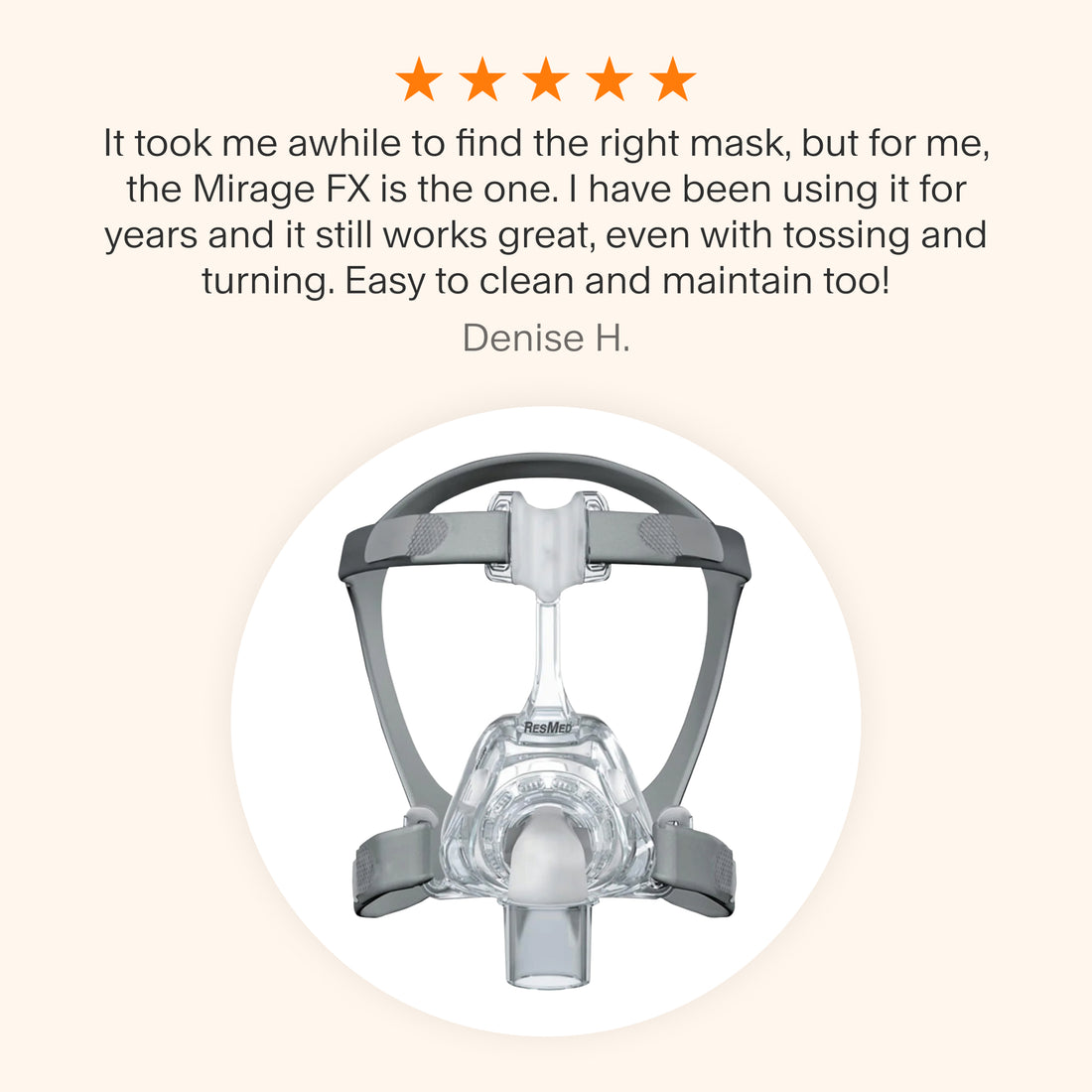 Mirage FX Nasal Mask – cpap.com