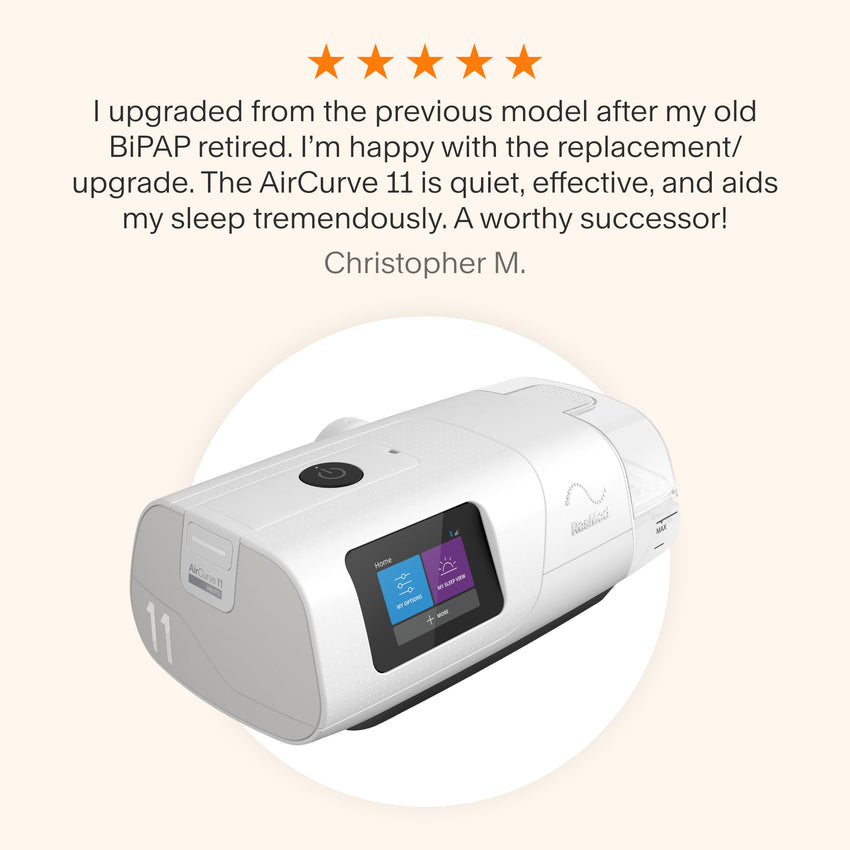 ResMed AirCurve 11 VAuto with HumidAir Humidifier – cpap.com