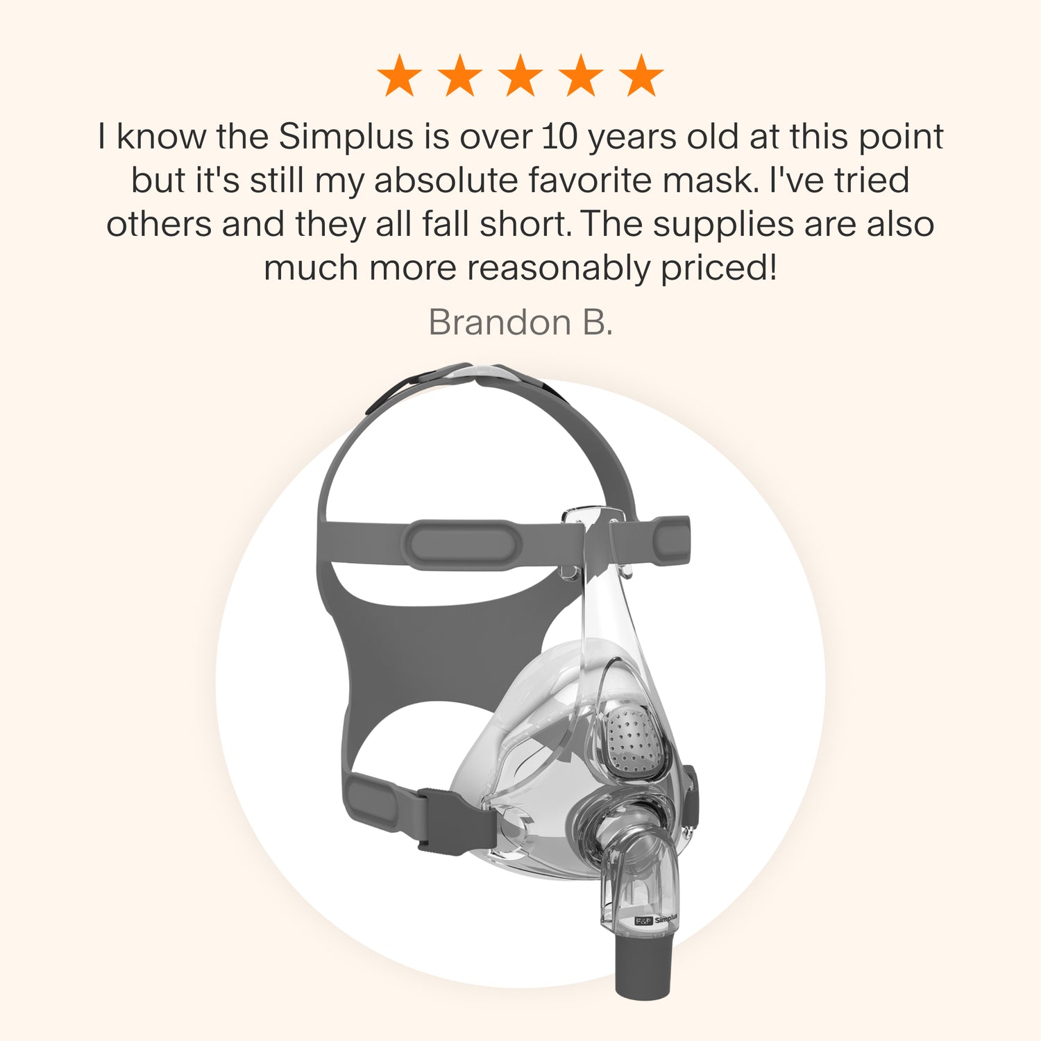 Fisher & Paykel Simplus Full Face CPAP Mask - cpap.com