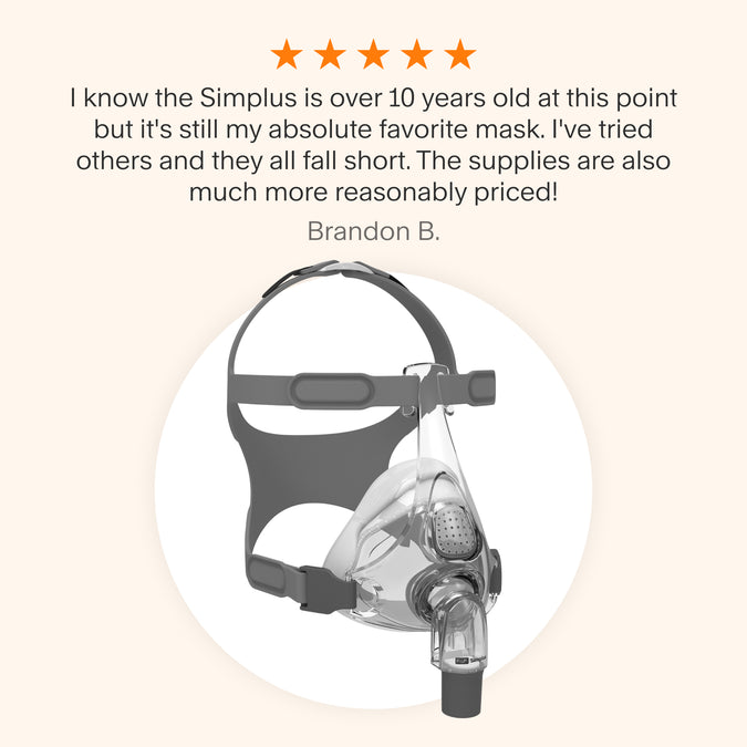Fisher & Paykel Simplus Full Face CPAP Mask – cpap.com
