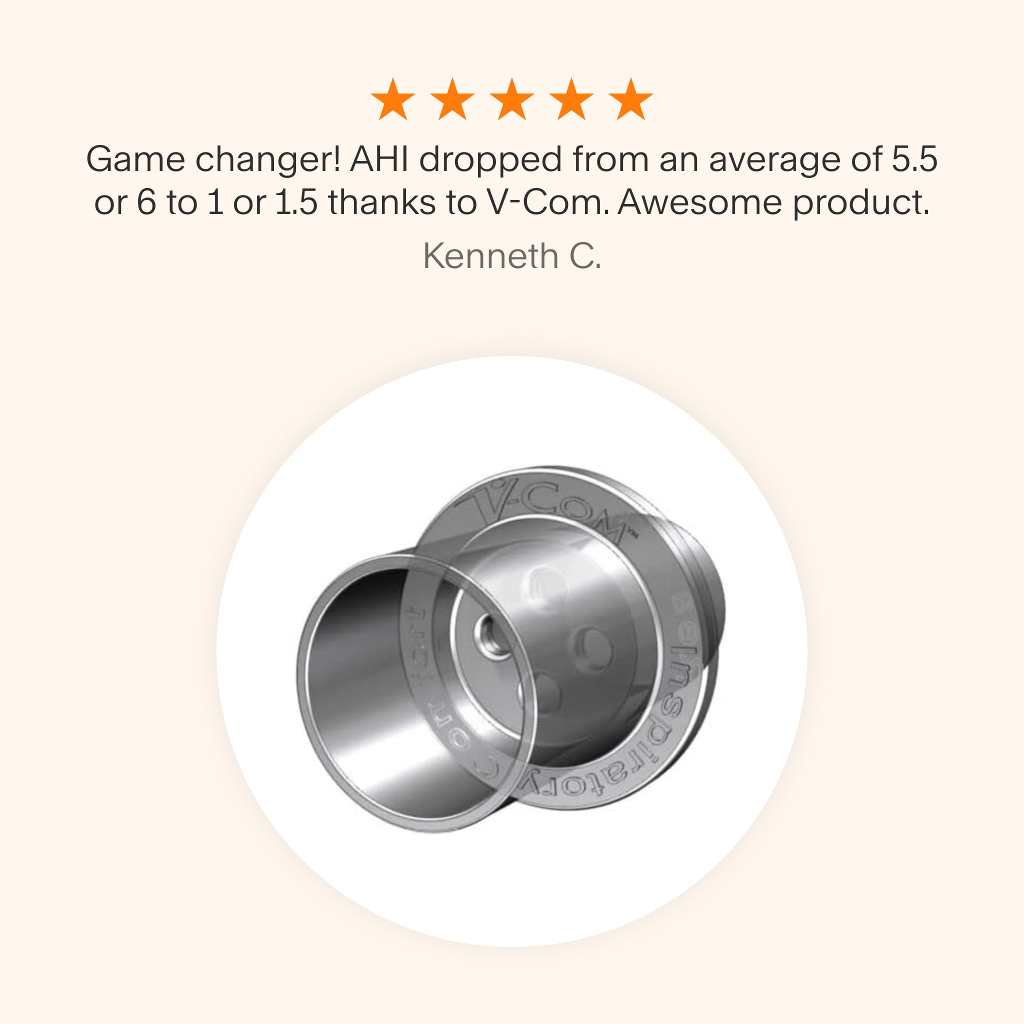 SleepRes V-Com CPAP Comfort Accessory - cpap.com