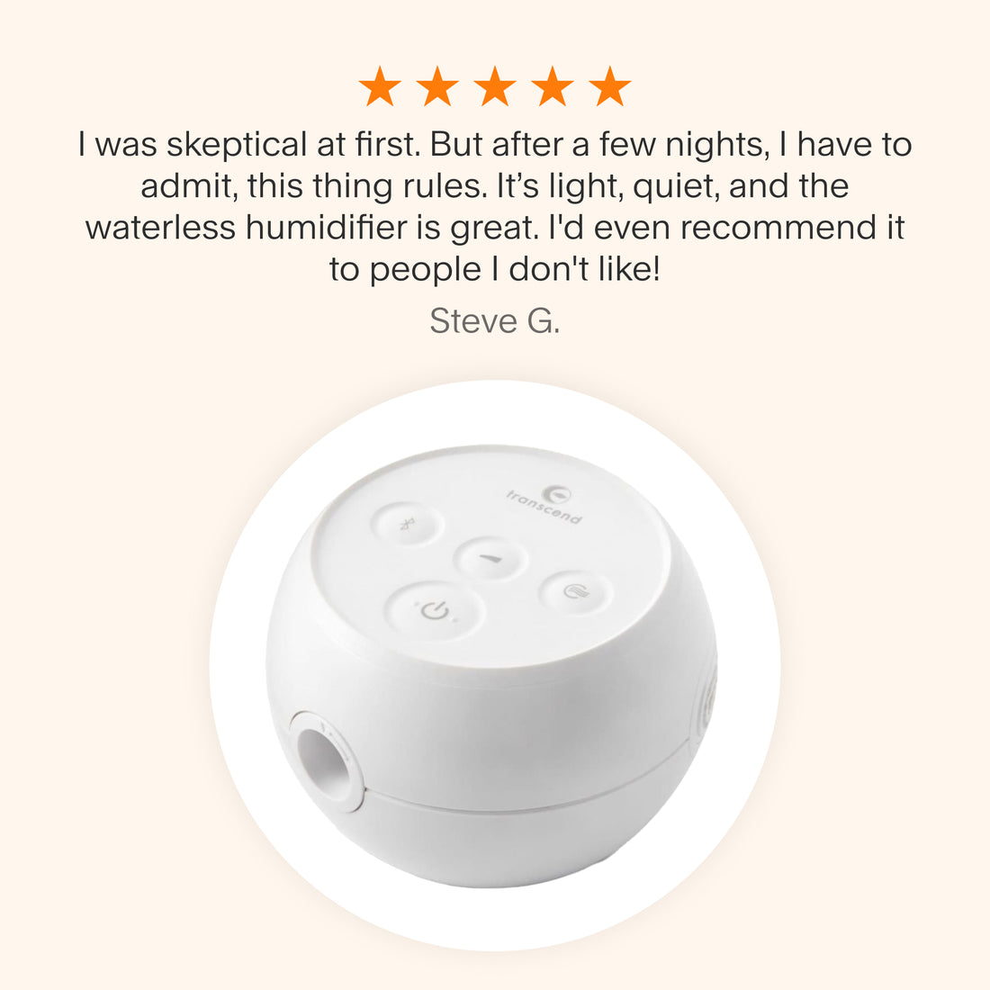 Transcend Micro Auto Travel CPAP Machine – cpap.com