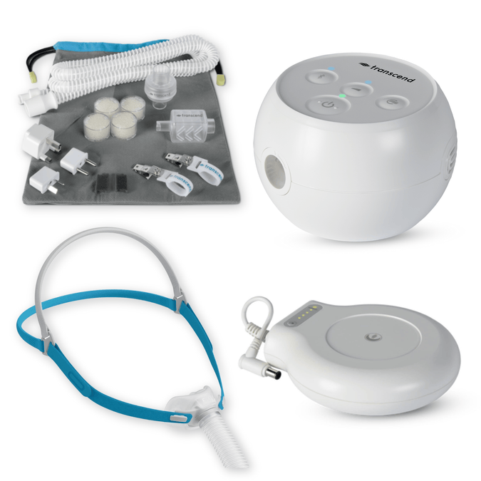 Transcend Micro with F&P Nova Micro Complete Travel Bundle – cpap.com