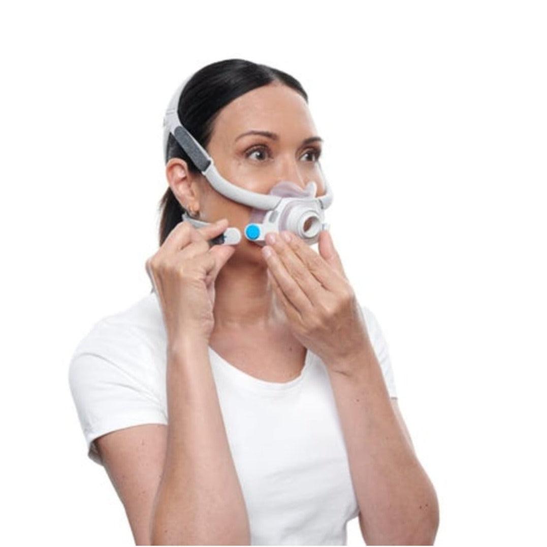 ResMed AirFit F40 Full Face CPAP Mask with Headgear - cpap.com