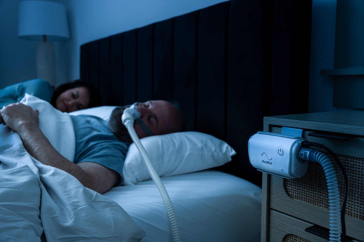 AirMini Travel CPAP Machine Bundle with AirFit P10 Nasal Pillow Mask B ...