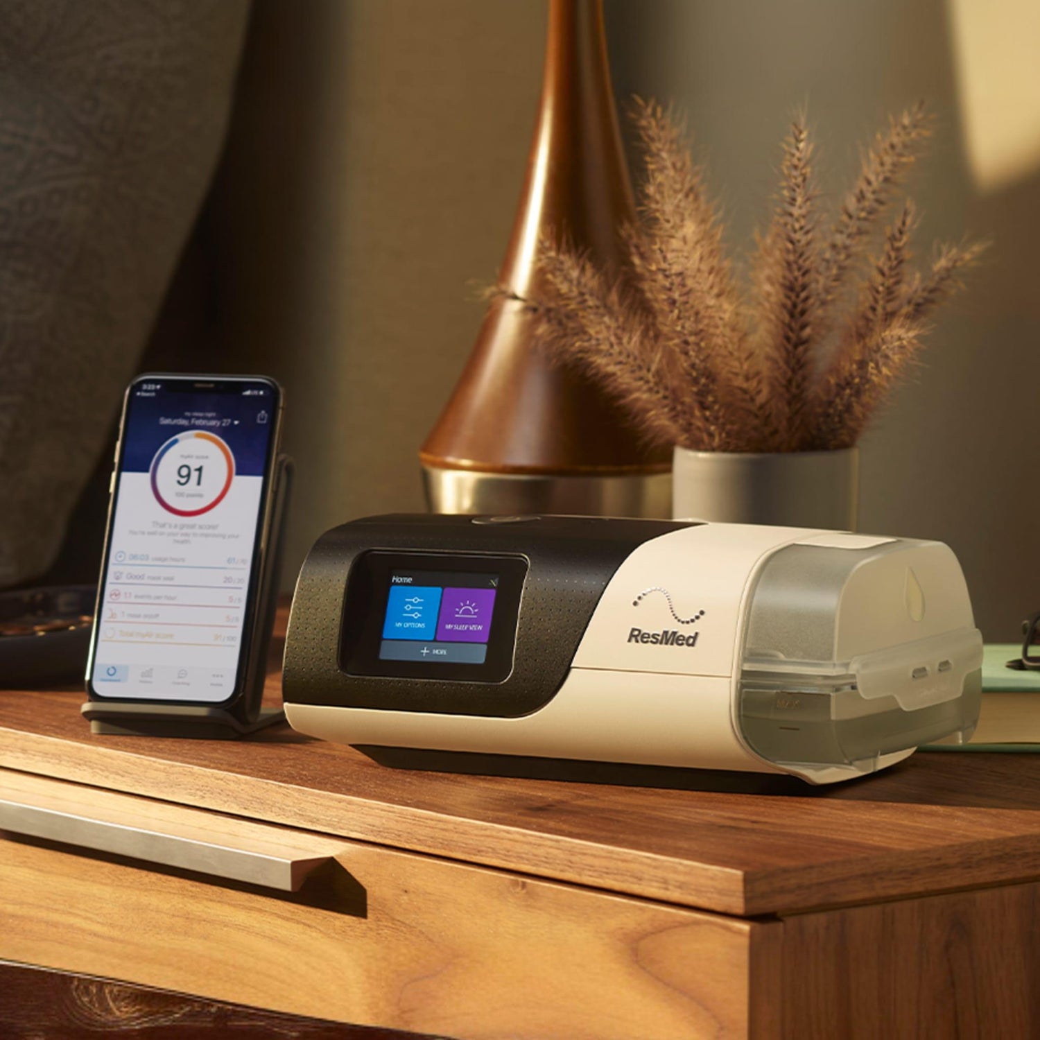 ResMed AirSense 11 with AirTouch N30i Nasal Mask Bundle - cpap.com