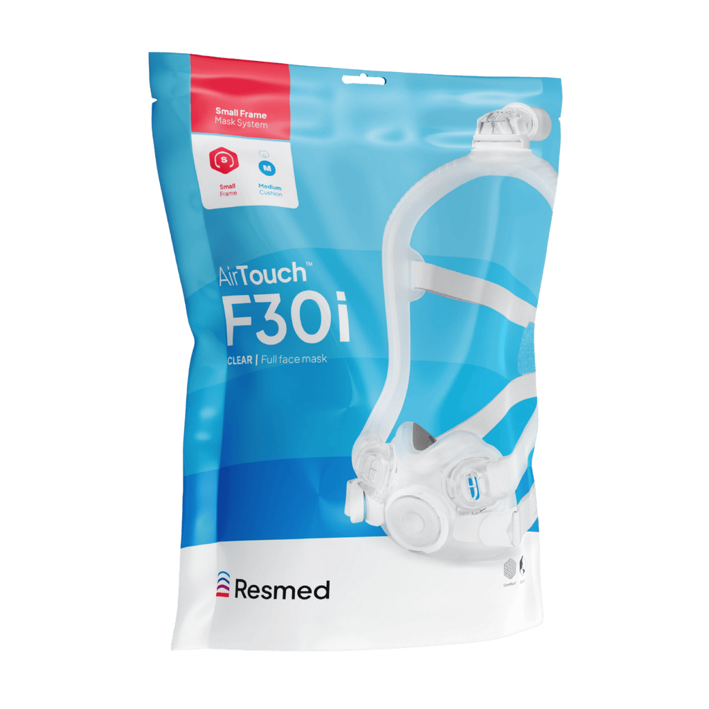 AirTouch F30i Clear Full Face CPAP Mask – cpap.com