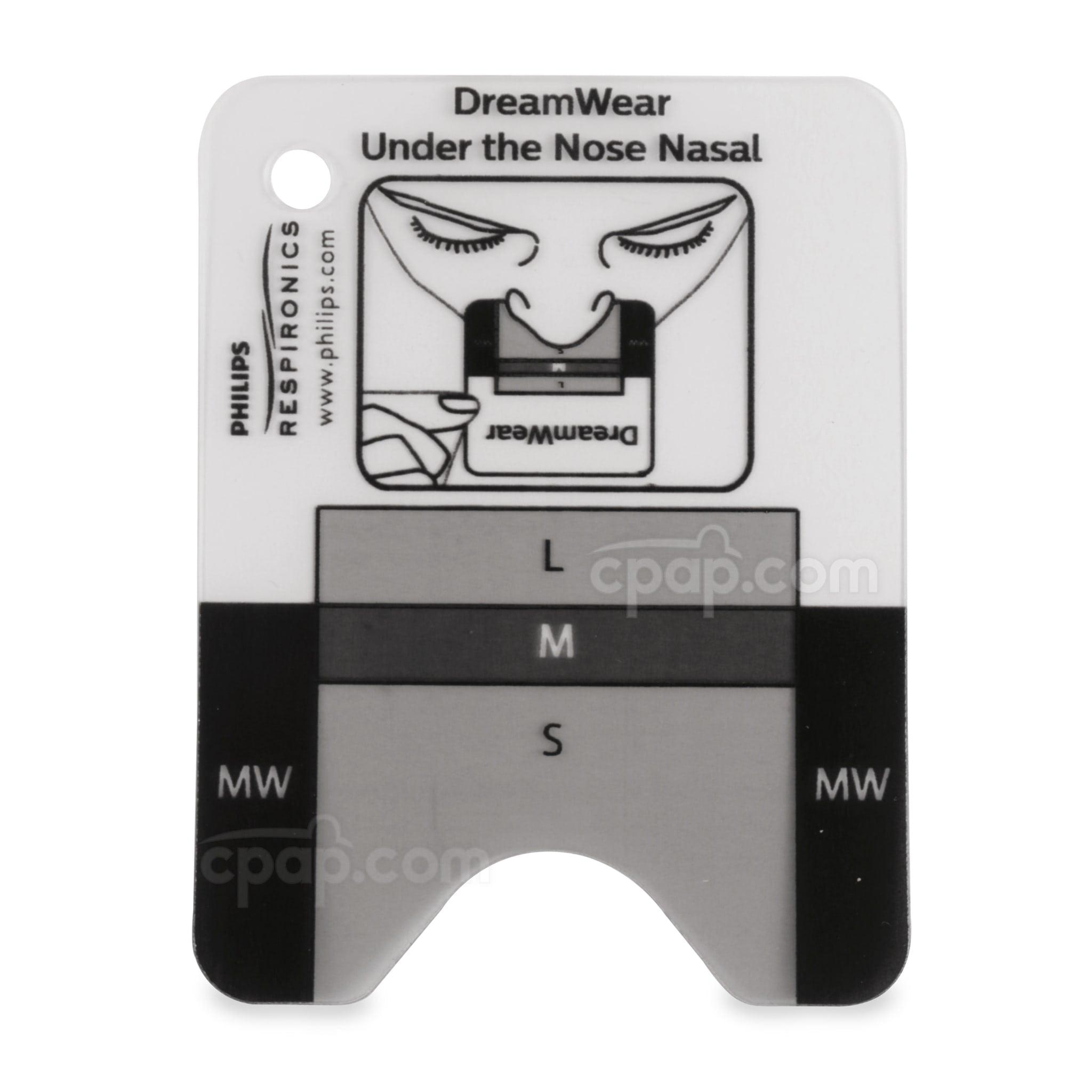 Sizing Gauge for DreamWear Nasal CPAP Mask - cpap.com