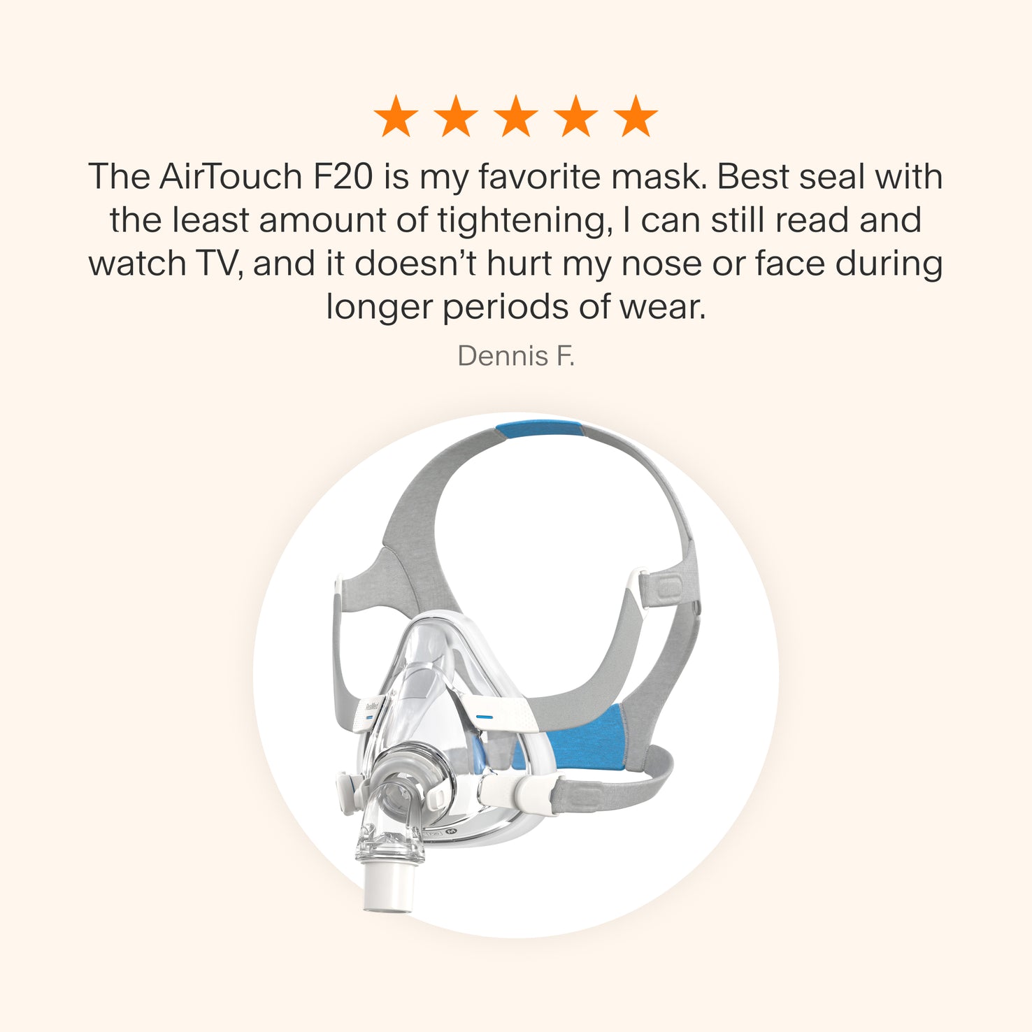 AirTouch F20 Full Face CPAP Mask – cpap.com